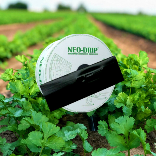 Капельная лента эмиттерная Neo Drip, 500 метров, шаг эммитеров 10 см ...