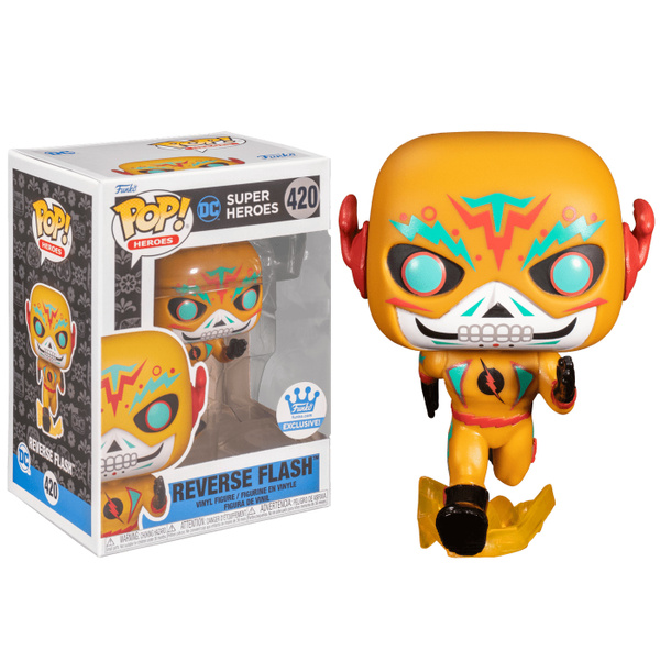 Фигурка Funko Pop! Reverse Flash Dia de los Muertos (Эксклюзив Funko ...