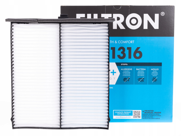 Фильтр салонный FILTRON K1316 - купить по выгодным ценам в интернет ...