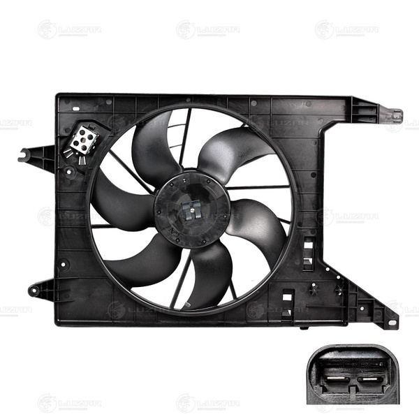Электровентилятор охлаждения для а/м Лада Largus (12-)/Renault Logan ...