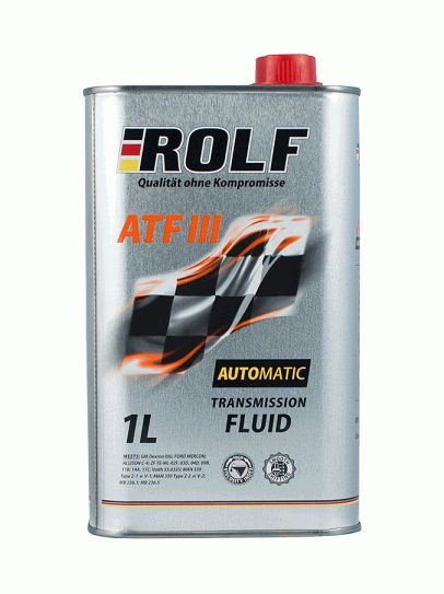 Масло atf iii 1л ROLF 322 244 - купить по выгодной цене в интернет-магазине OZON (941160178)
