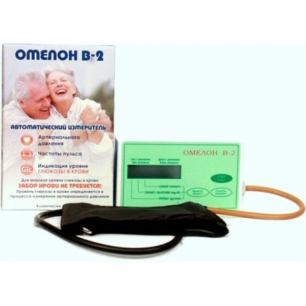 Omron Неинвазивный глюкометр тонометр Омелон B-2 - купить с доставкой ...