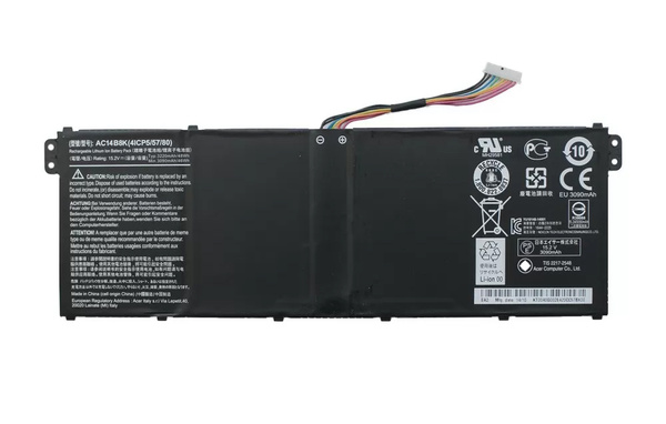 Аккумулятор AC14B8K 15.2V 48Wh 3200mah для Acer Aspire A515-51, A717 ...