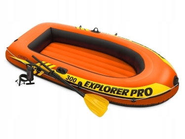 58357, Intex, Надувная лодка "Explorer Pro 200" 196х102х33см, вёсла ...