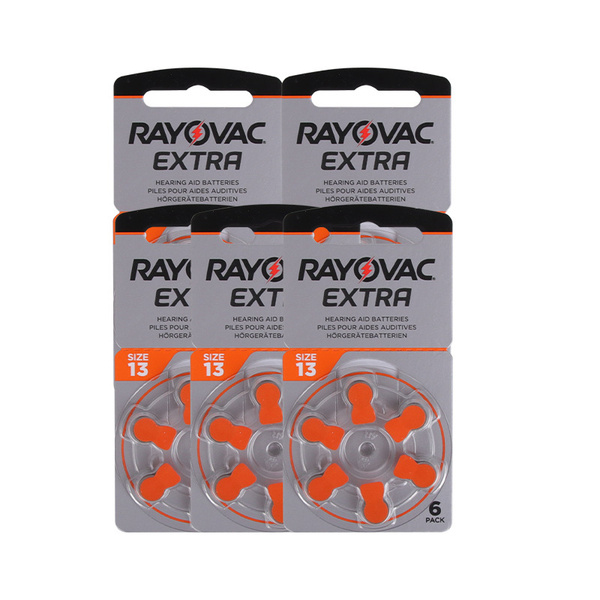 Rayovac Батарейка PR48 (ZA13, V13A, DA13), Воздушно-цинковый тип, 1,4 В, 30 шт - купить с ...