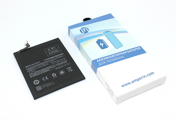 Аккумуляторная батарея Amperin для Xiaomi 5X (BN31) 3000mAh 3,85V ...
