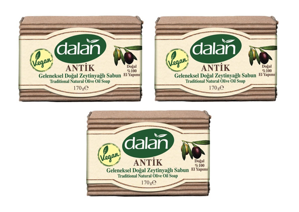 Dalan Мыло Оливковое Античное, 3 штуки по 170 гр - купить с доставкой ...