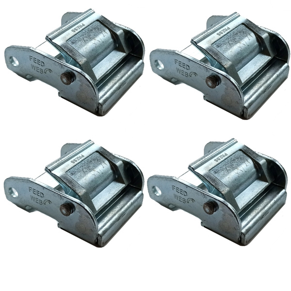 Пружинный замок зажим для ленты стяжного ремня 50 мм 1360 кг (4 штуки ...