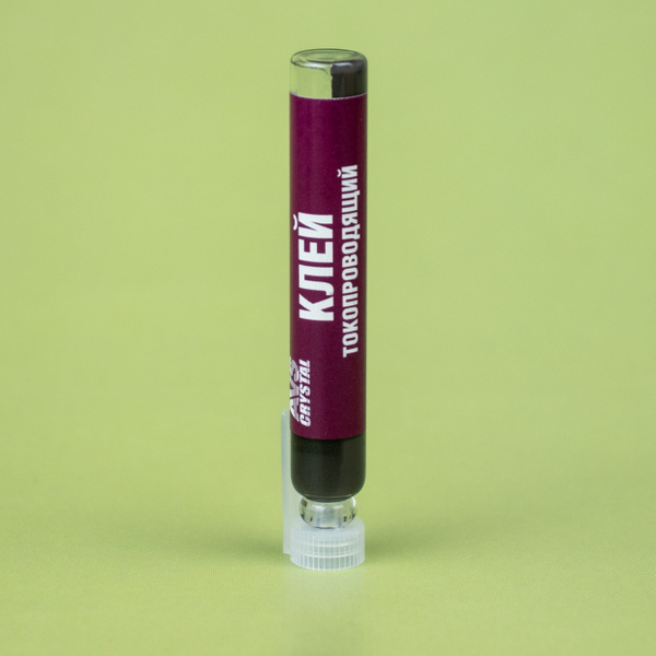 Токопроводящий клей 2 мл AVS AVK-134 / Клей для ремонта нитей обогрева заднего стекла, A78358S ...