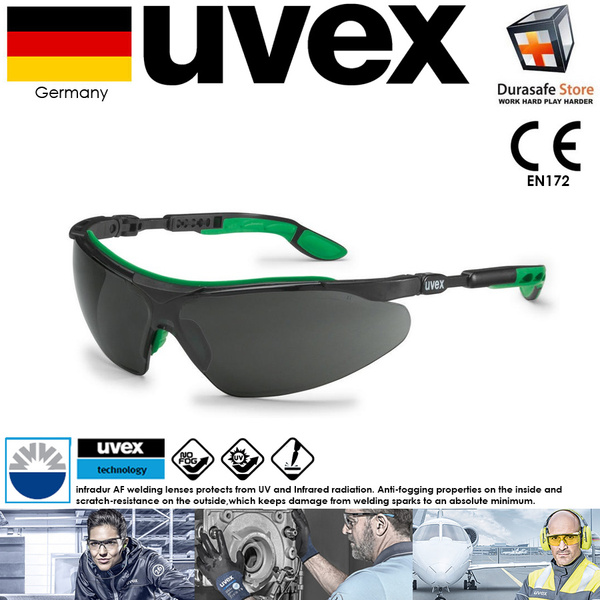 Защитные очки UVEX i-vo ай-во 9160045 для газосварки купить на OZON по низкой цене (2215222862)