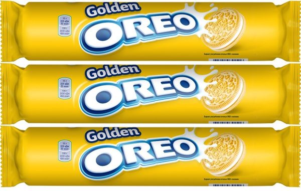 Печенье Oreo Gold / Орео Голден 154 г. 3шт - купить с доставкой по ...