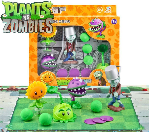 Игровой набор Зомби Против Растений инерционные игрушки Plants vs ...