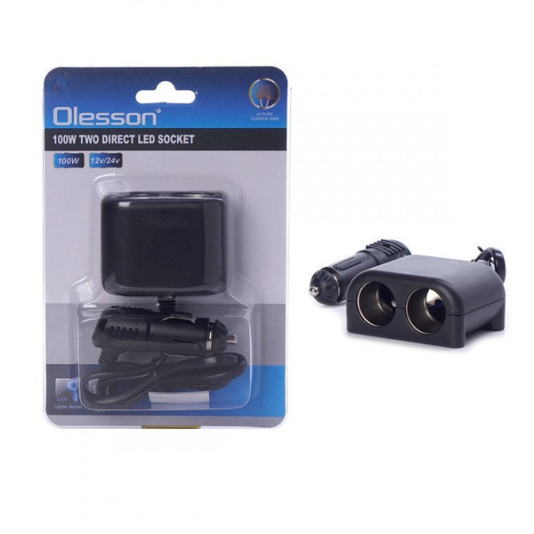 Olesson Разветвитель гнезда прикуривателя, разъемы: 2 купить c ...