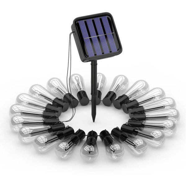 Уличный светильник Садовая гирлянда на солнечной батарее Электрогирлянда уличная купить по