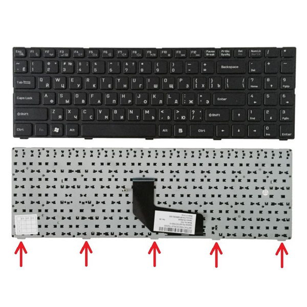 Клавиатура для DNS 0129308, 0133840 (TWH-N12P-GV2, AETWH700010, 2B ...