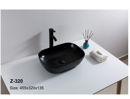 Раковина Zandini Z-319-320, 32x45.5 см, черный матовый купить по доступной цене с доставкой в ...