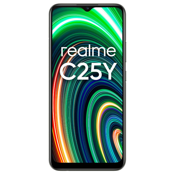 Смартфон realme C25Y 4/64 Metal Grey (RMX3269) - купить по выгодной ...