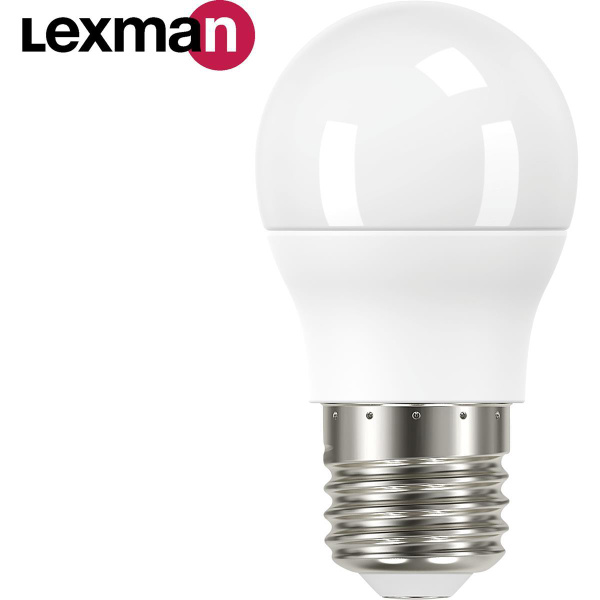 Светодиодная Лампочка Lexman E27 Шар 440 Лм 4000 К - купить в интернет ...