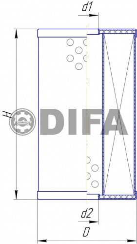 Фильтр масляный DIFA Масло - купить по выгодным ценам в интернет ...