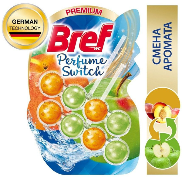 Средство чистящее для унитаза Bref Perfume Switch Сочный Персик и ...