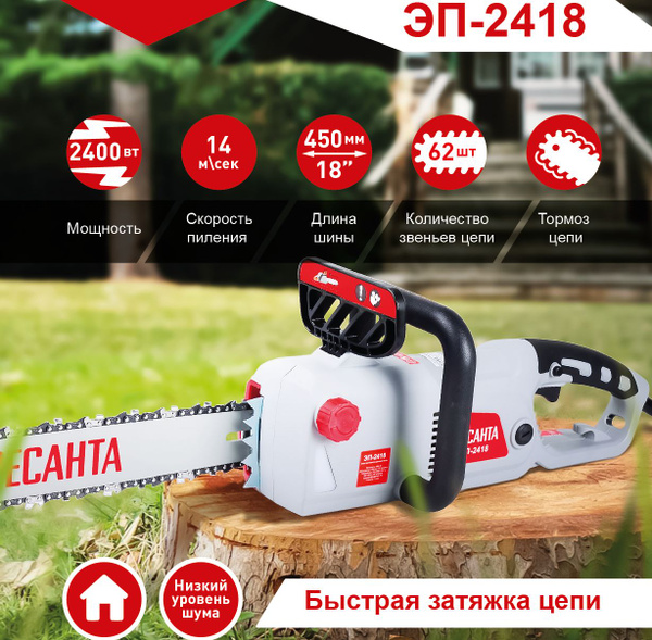 Электропила ЭП-2418 Ресанта купить на OZON по низкой цене (313718338)