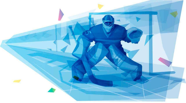 Фотообои на стену бесшовные, Master Fresok Вратарь в игре В275 см х Ш498 см, артикул 122-556 ...