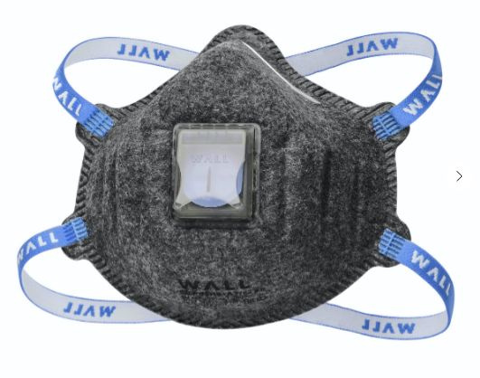 Wall Респиратор универсальный Респиратор полумаска чашеобразная WALL CUP 95HК+B FFP2 R D ...