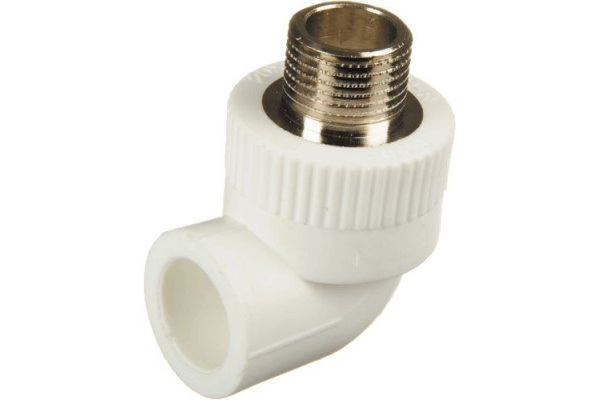 Угол PP-R комбинированный HР 25*1/2" Pilsa белый 28 шт купить на OZON ...