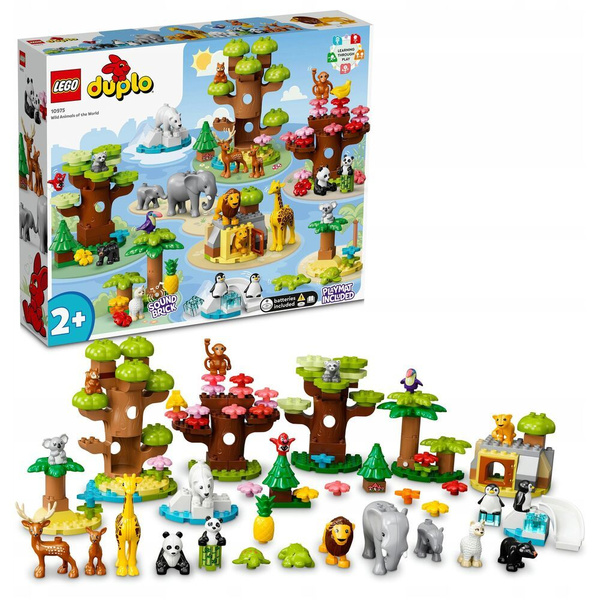 Конструктор LEGO Дикие животные мира Wild Animals of the World (10975 ...