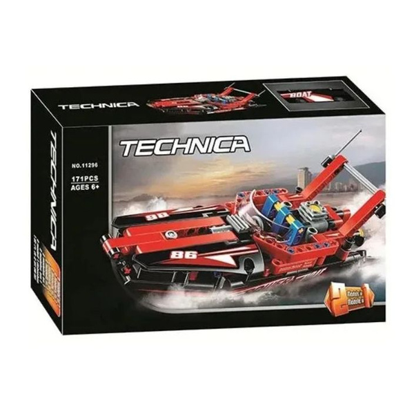 Конструктор Technica Моторная лодка арт. 11296 171 детатль купить на ...