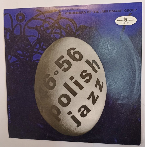 Винтажная виниловая пластинка Melomani Group Polish Jazz 1946 1956 vol. 2 Golden Era of the ...
