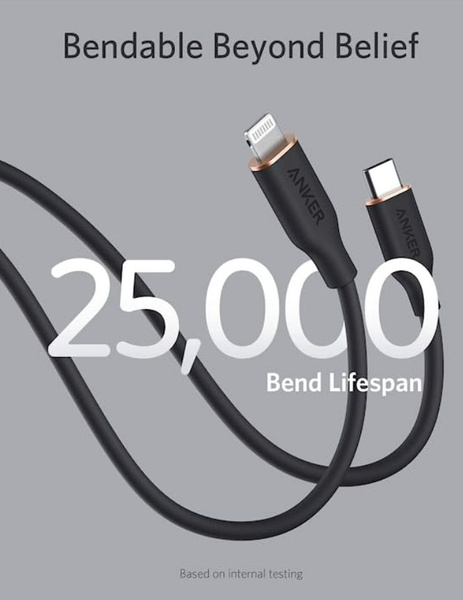 Кабель Apple Lightning, USB Type-C Anker A8662 - купить по низкой цене ...
