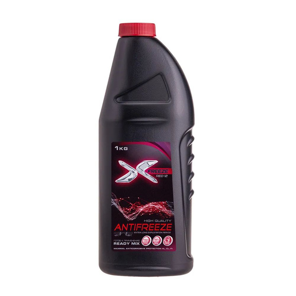Антифриз X-Freeze Red antifreeze, Готовый раствор купить по выгодной ...