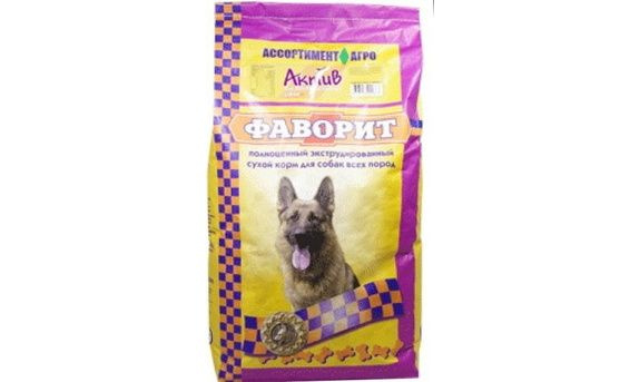 Корм Фаворит Актив сухой для собак всех пород 13кг - купить с доставкой ...