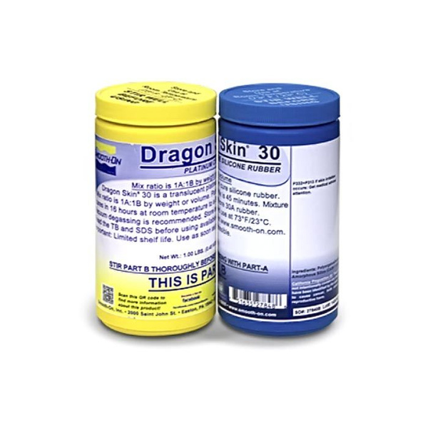 Dragon Skin 30 (A+B) 900 гр. Полупрозрачный силикон для форм купить на ...