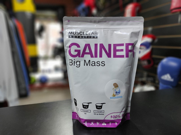 Гейнер Big Mass Gainer 70/30 Musclelab 1000 гр - купить с доставкой по ...