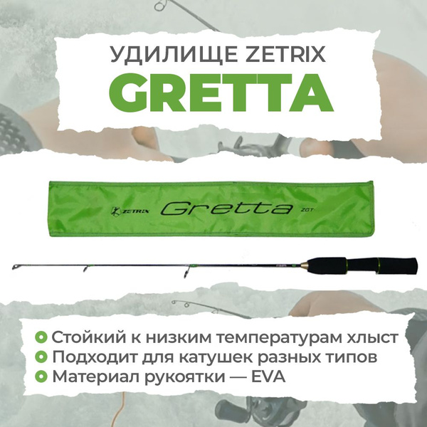 Зимняя удочка ZETRIX GRETTA ZGT-77H GEN2 - купить с доставкой по выгодным ценам в интернет ...