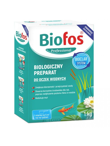 Biofos Professional Средство для очистки водоемов - купить с доставкой ...