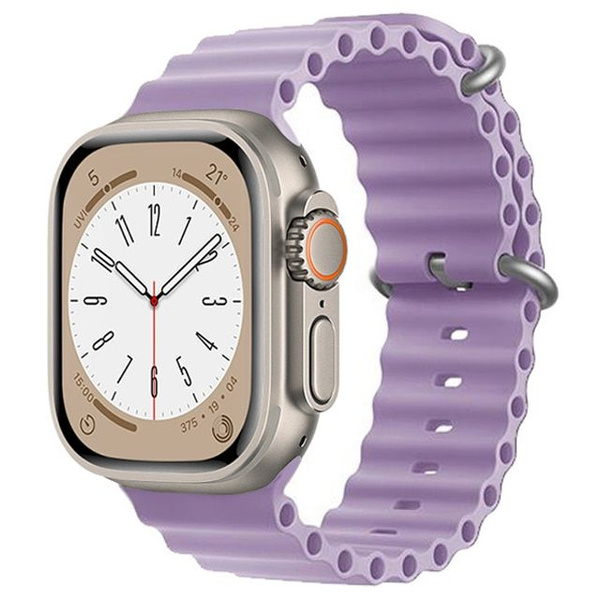Спортивный силиконовый ремешок "Ocean Band" для Apple Watch Series 1-8 ...