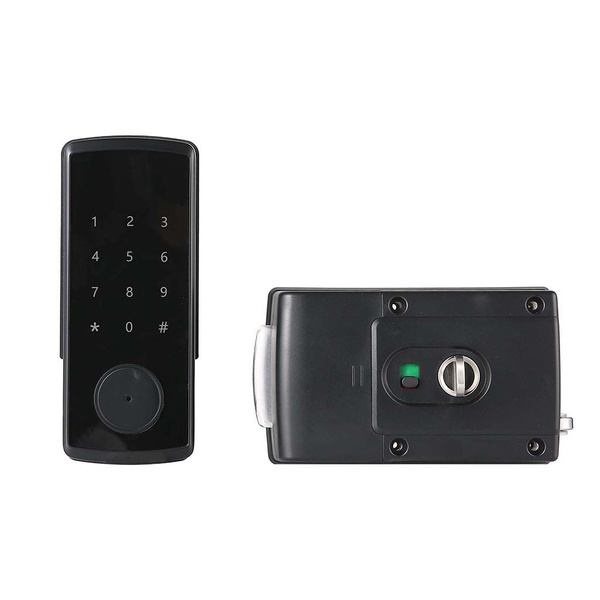 Умный электронный дверной замок SAFEBURG SMART H3 черный приложение ...