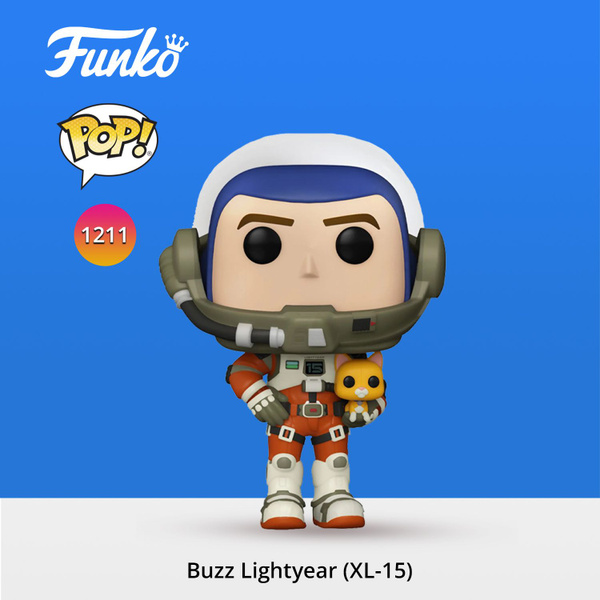 Фигурка Funko POP! Disney Lightyear Buzz Lightyear (XL-15) with Sox ...