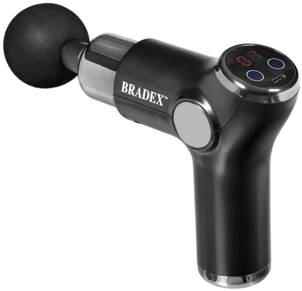 Массажный пистолет Bradex COMPACT 4 насадки KZ 1424 купить на OZON по ...