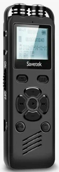 Диктофон Savetec Savetek GS-1732ss, WAV, 32 ГБ купить по выгодной цене в интернет-магазине OZON ...
