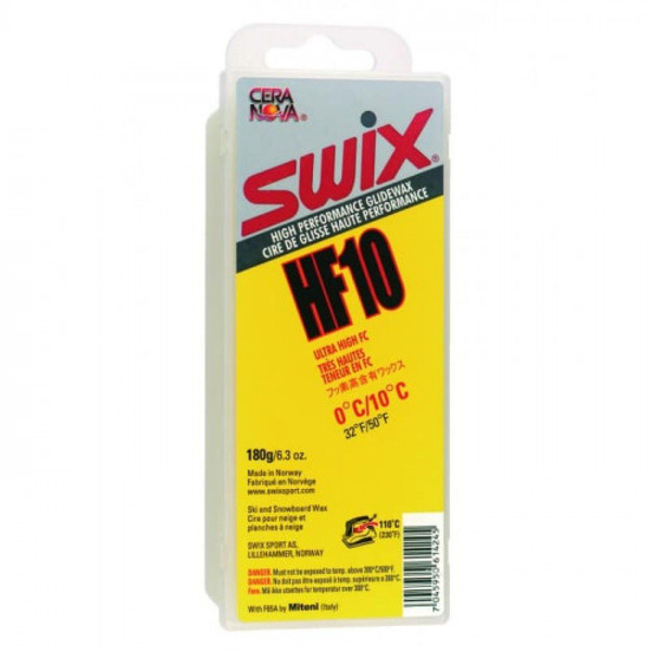Парафин Swix HF010-18 (0...10) 180г yellow купить по выгодной цене в ...