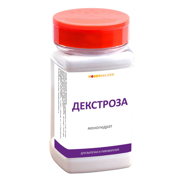 Декстроза (Д-глюкоза) HOBBYHELPER 220г - купить с доставкой по выгодным ...