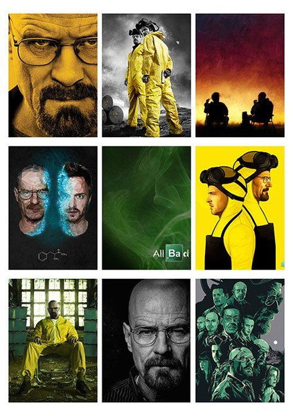 Наклейки "Breaking Bad" No.1 - купить с доставкой по выгодным ценам в ...