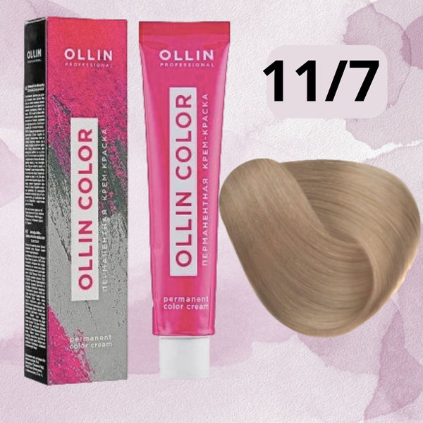 Ollin Professional Крем-краска OLLIN COLOR для окрашивания волос 11/7 ...