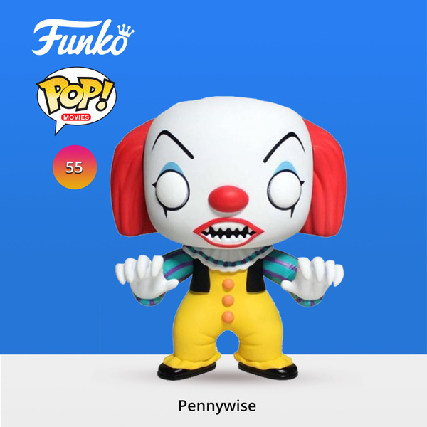 Фигурка Funko POP! Vinyl: Horror: Pennywise 3363 - купить с доставкой ...