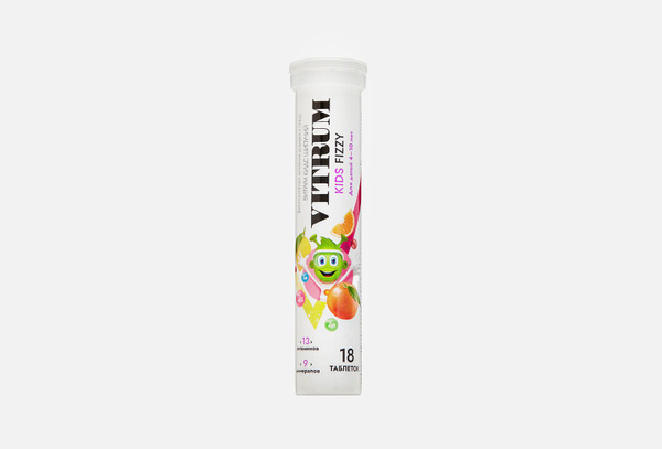 Таблетки шипучие vitrum kids fizzy - купить с доставкой по выгодным ...