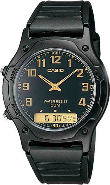 Мужские наручные часы Casio AW-49H-1B - купить с доставкой по выгодным ...